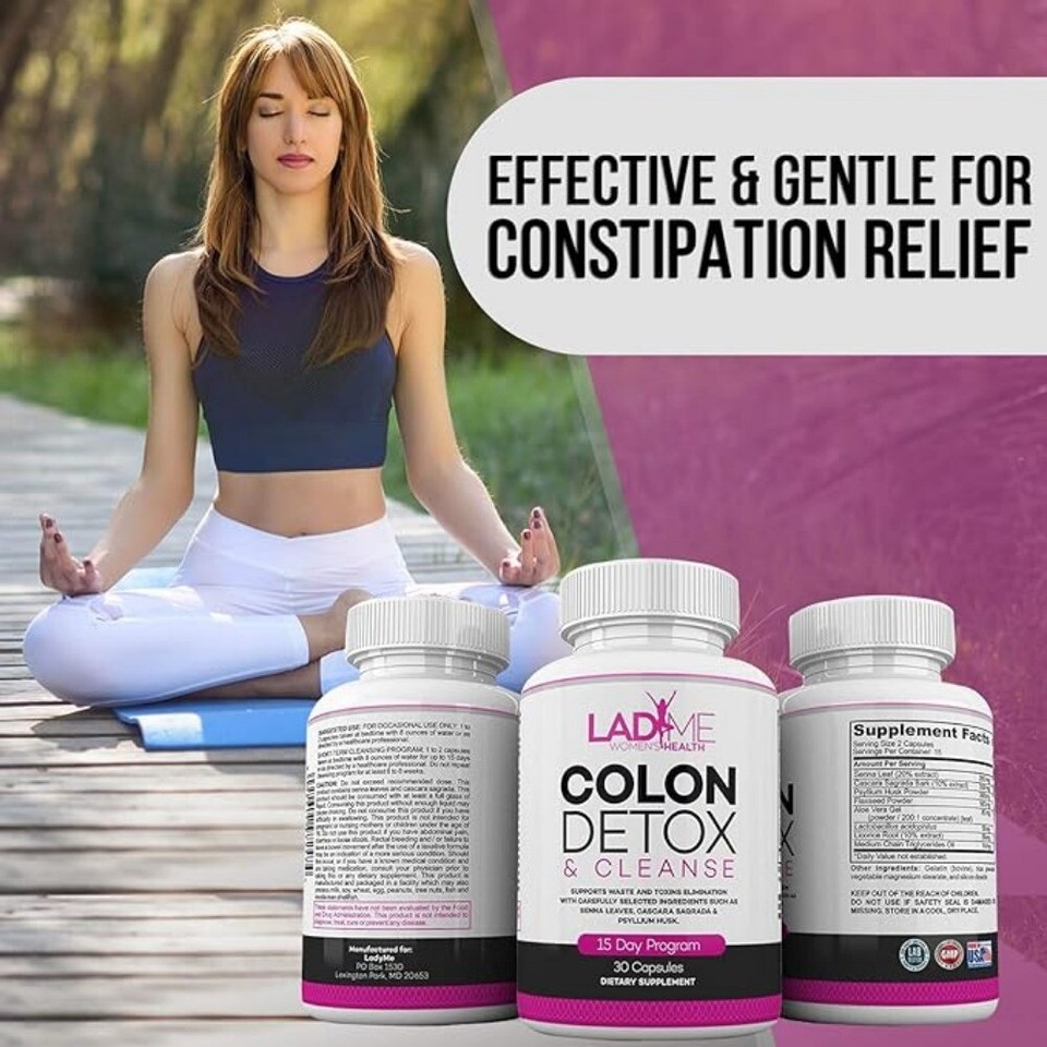 Pure Colon Cleanse & Detox 15 Day Program - Herbal Laxative Constipation Relief | eBay UK