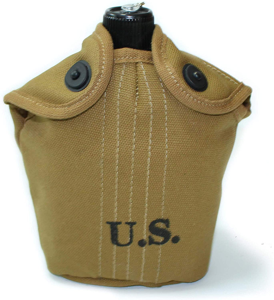 Reproduction 0.8L US Soldier WWII WW2 Canteen Cup and Cover Set | eBay