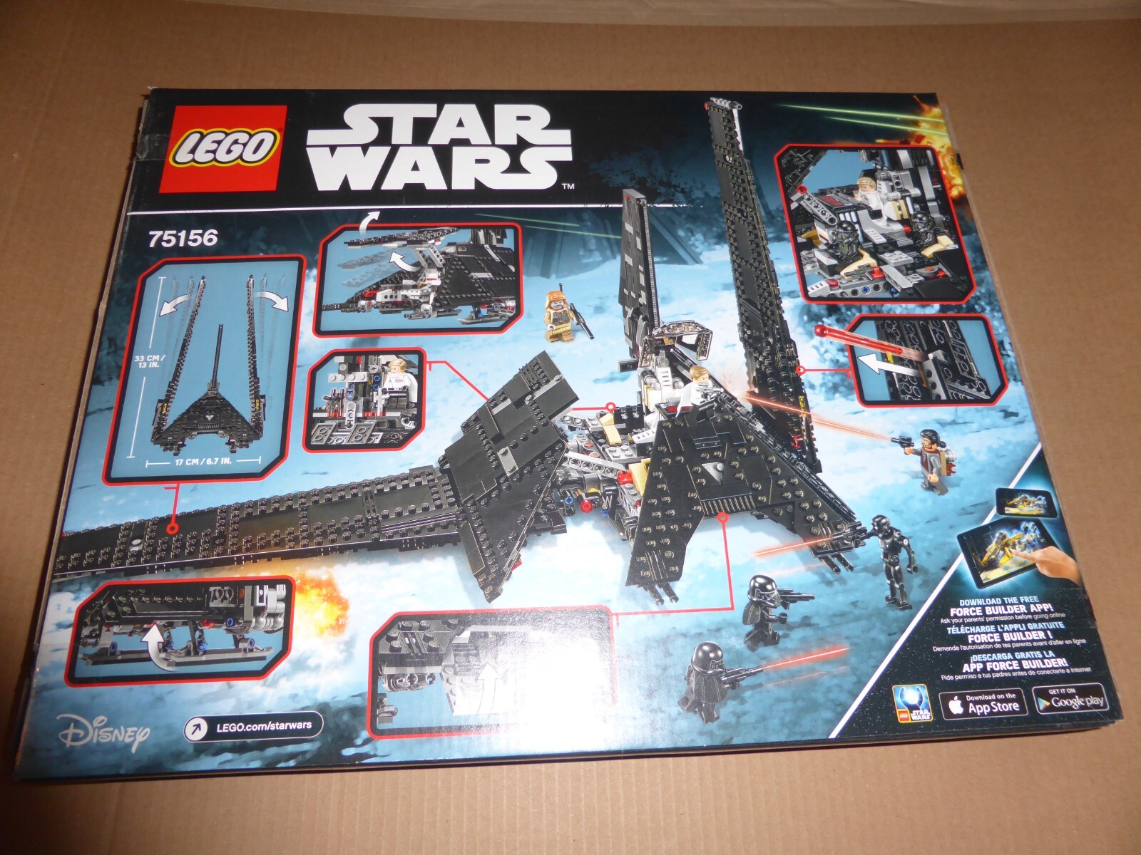 LEGO Star Wars 75156 Krennic's Imperial Shuttle - NEW - Sealed | eBay