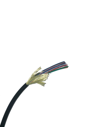 1500ft 24 Strand Singlemode Indoor/Outdoor SMF-28 Riser Rated Fiber ...