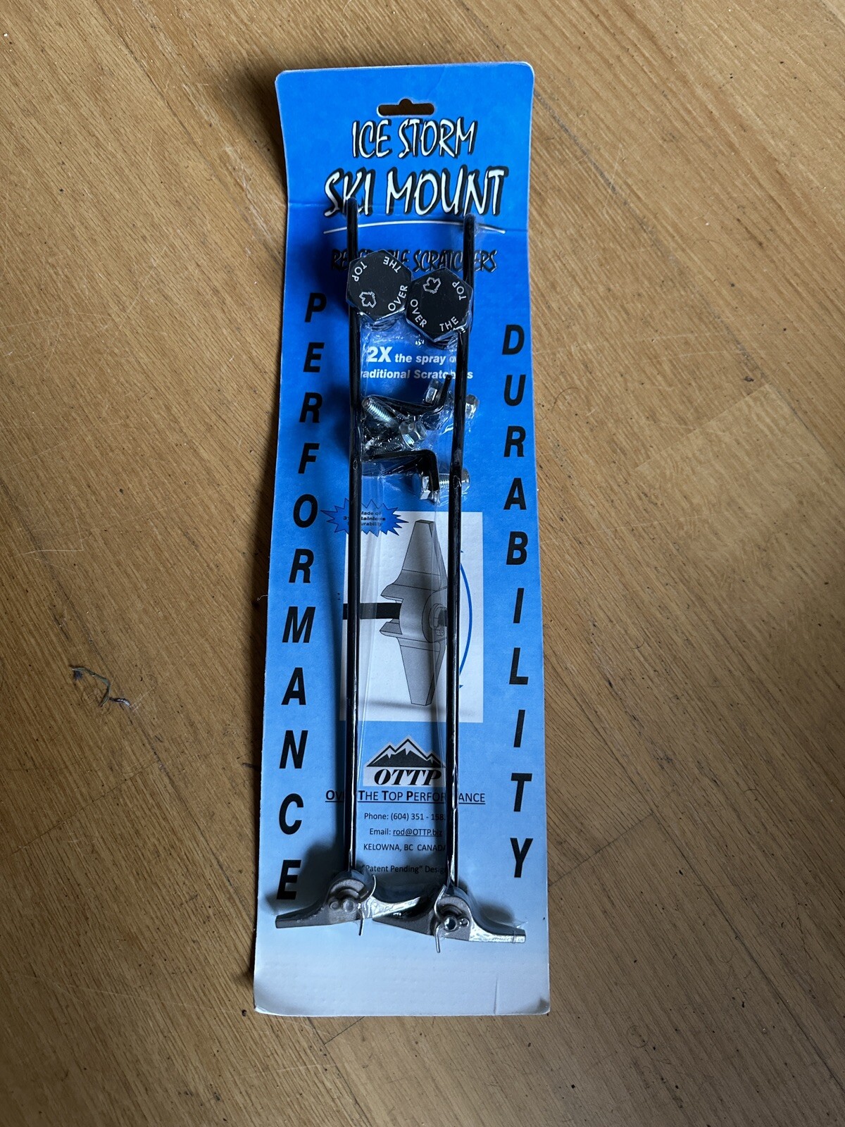 Over The Top Performance - SKI MOUNTED - Ski Mounted Reversible Ice ...