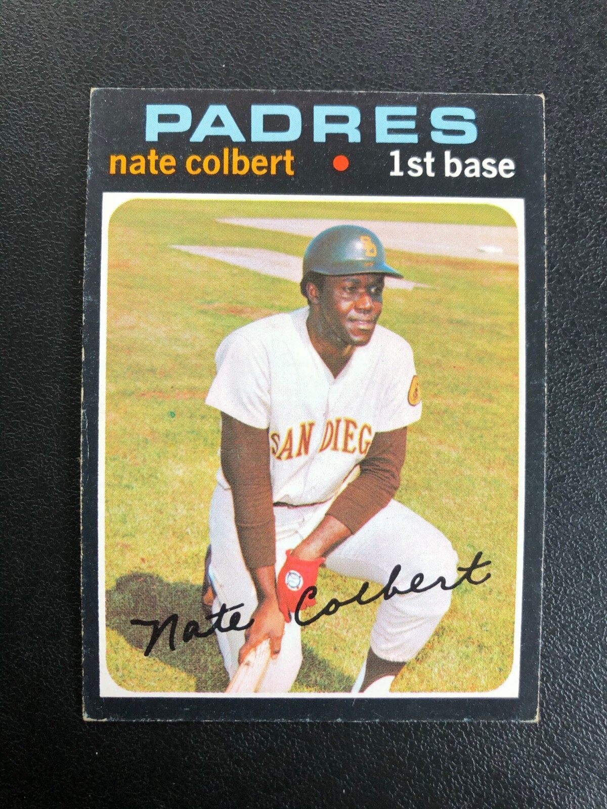 NATE COLBERT 1971 TOPPS VINTAGE BASEBALL CARD #235 PADRES | eBay