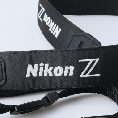 Nikon Z logo Neck Strap for SLR Cameras genuine Black ＆Yelllow color ...