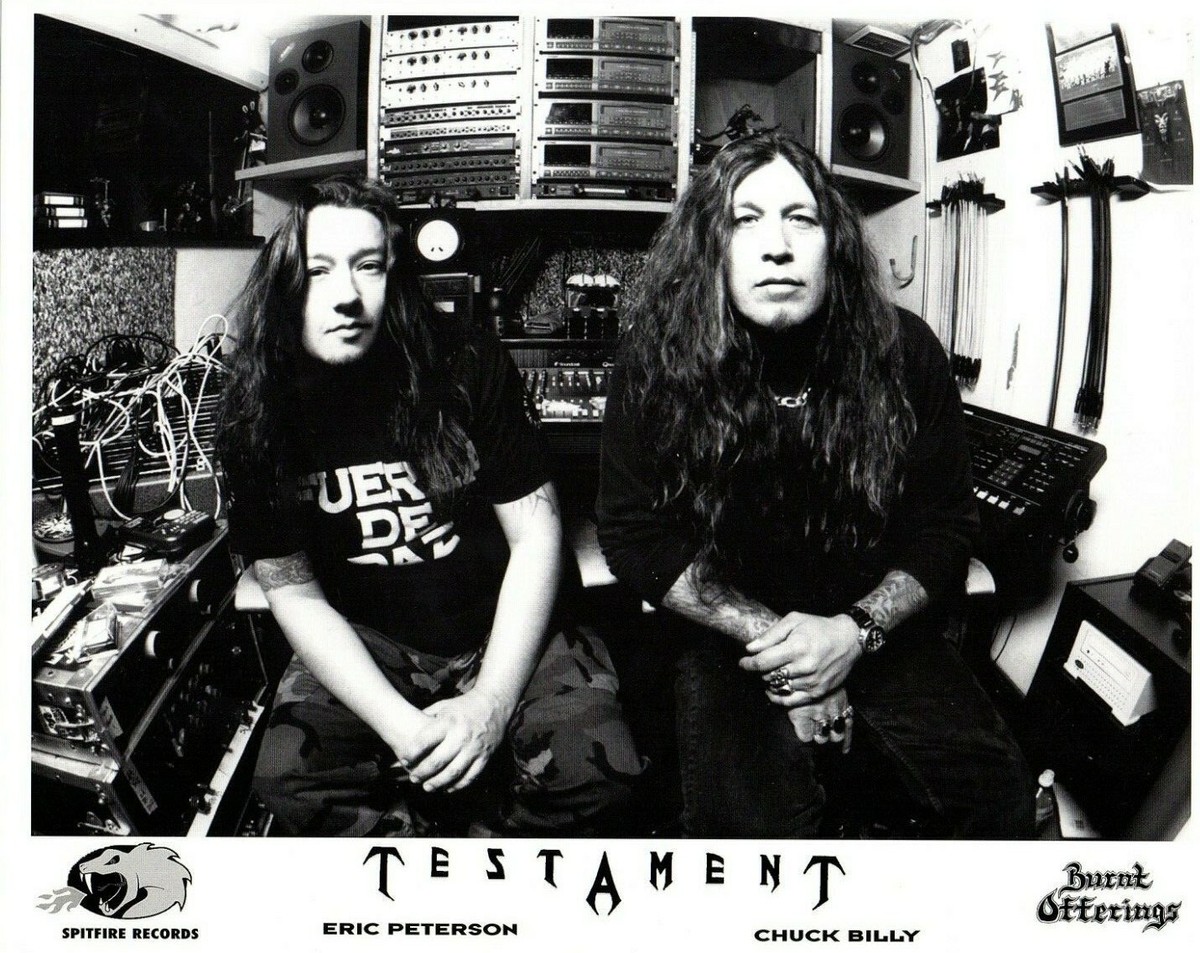 Testament Band 80s English Classic Rock Group NO FAVORS Get Ready To