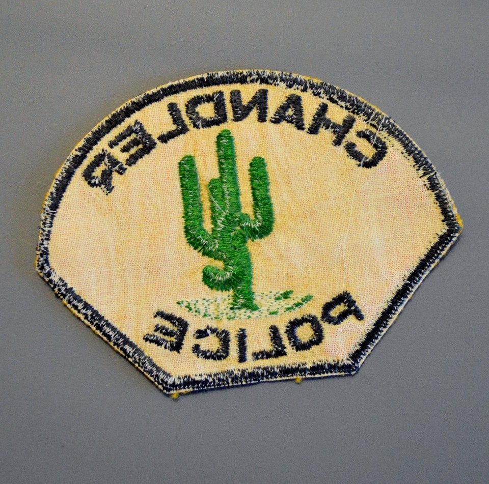 Vintage Chandler Arizona Police Older Style Patch ++ Mint AZ | eBay