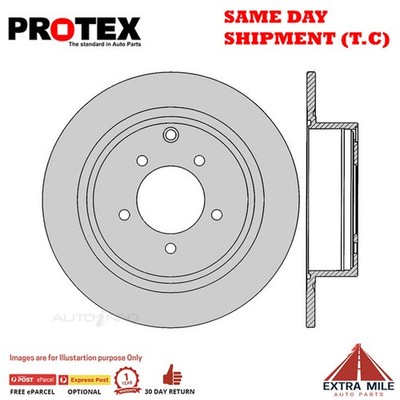 1X PROTEX Rotor - Rear For JEEP COMPASS MK 4D SUV FWD.. | eBay Australia