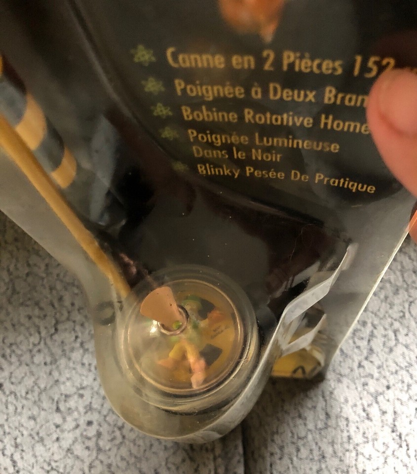 NOS Homer J Simpson Nuclear Fission Combo Fishing Rod RARE- | eBay