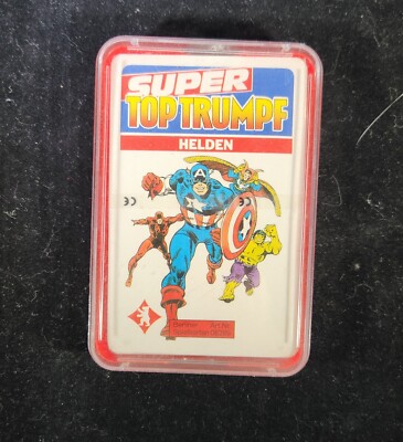 Vintage Marvel Super Heroes Top Trumpf Playing Card Deck - New Sealed ...