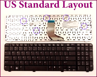 Laptop Keyboard For HP Compaq Presario CQ61-449ES CQ61-460SS US Layout ...