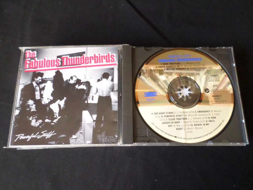 The Fabulous Thunderbirds. Powerful Stuff. Compact Disc. 1989 Made In ...
