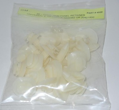 Clips and fasteners 40 Pcs GM Door Trim Panel Clips 10073833 15600382 ...