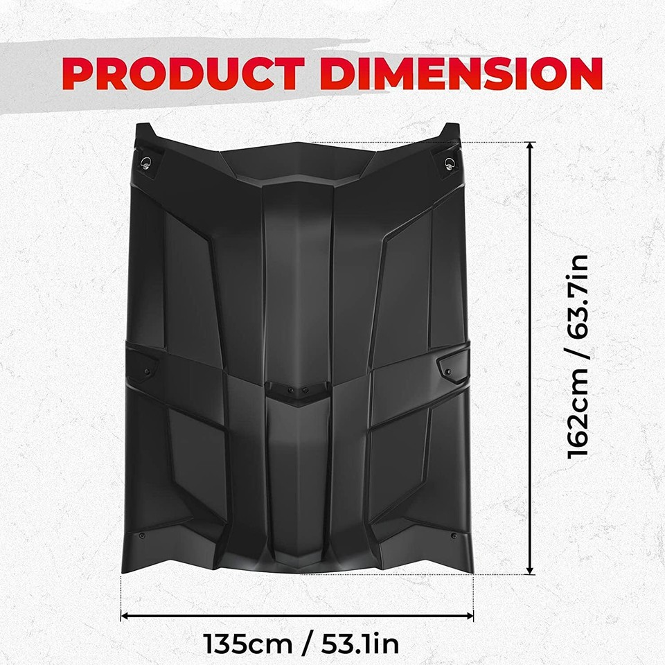 X3 Max Roof UTV Hard Roof Top For Can Am Maverick X3 Max 2017-2026 ...