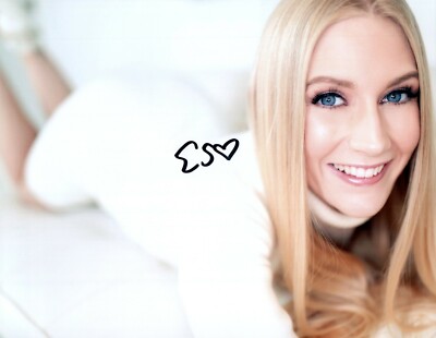 Emma Starletto Super Sexy Signed 8x10 Photo Adult Model COA Proof 181 ...