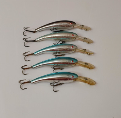 (5) Cotton Cordell Wally Diver 4" Crankbait Fishing Lures Lot of 5 | eBay