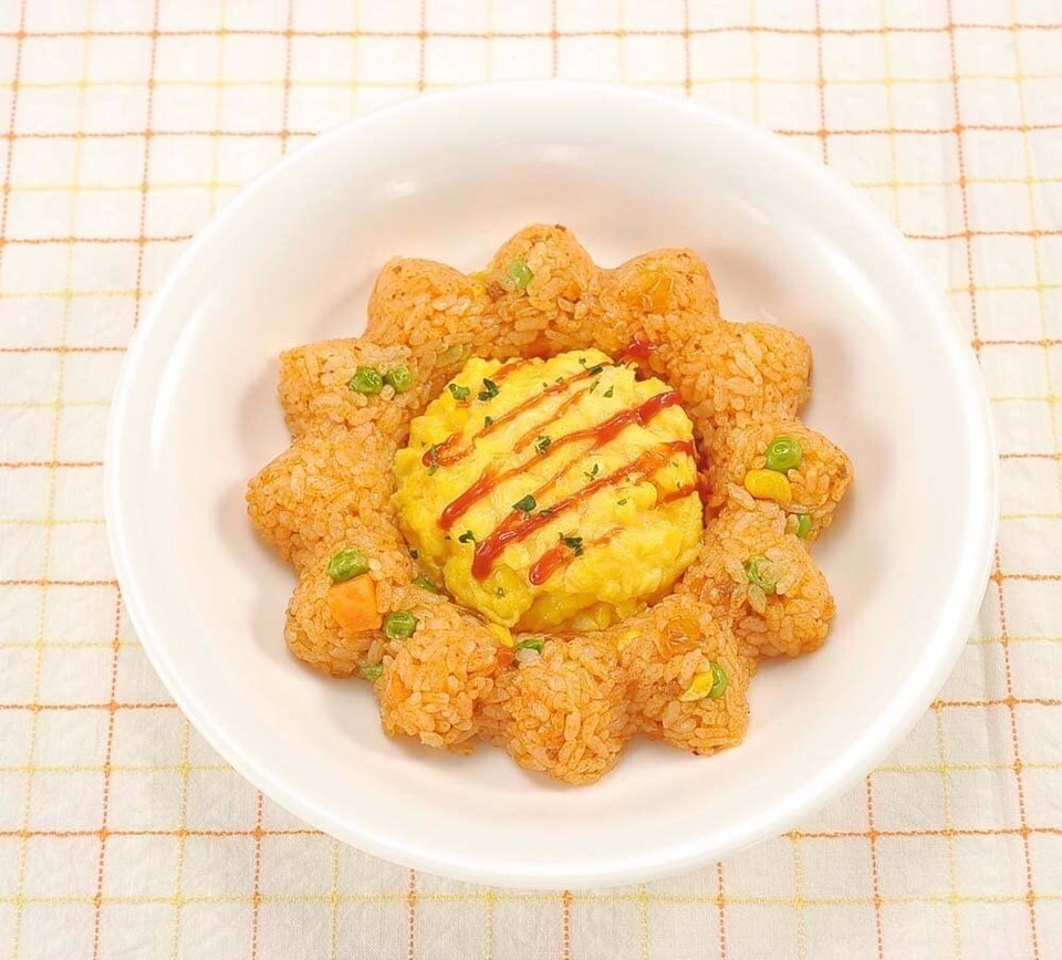 Japanese Rice Press Mold 3pcs (Rabbit∙ Dolphin∙Flower) for Decoration ...