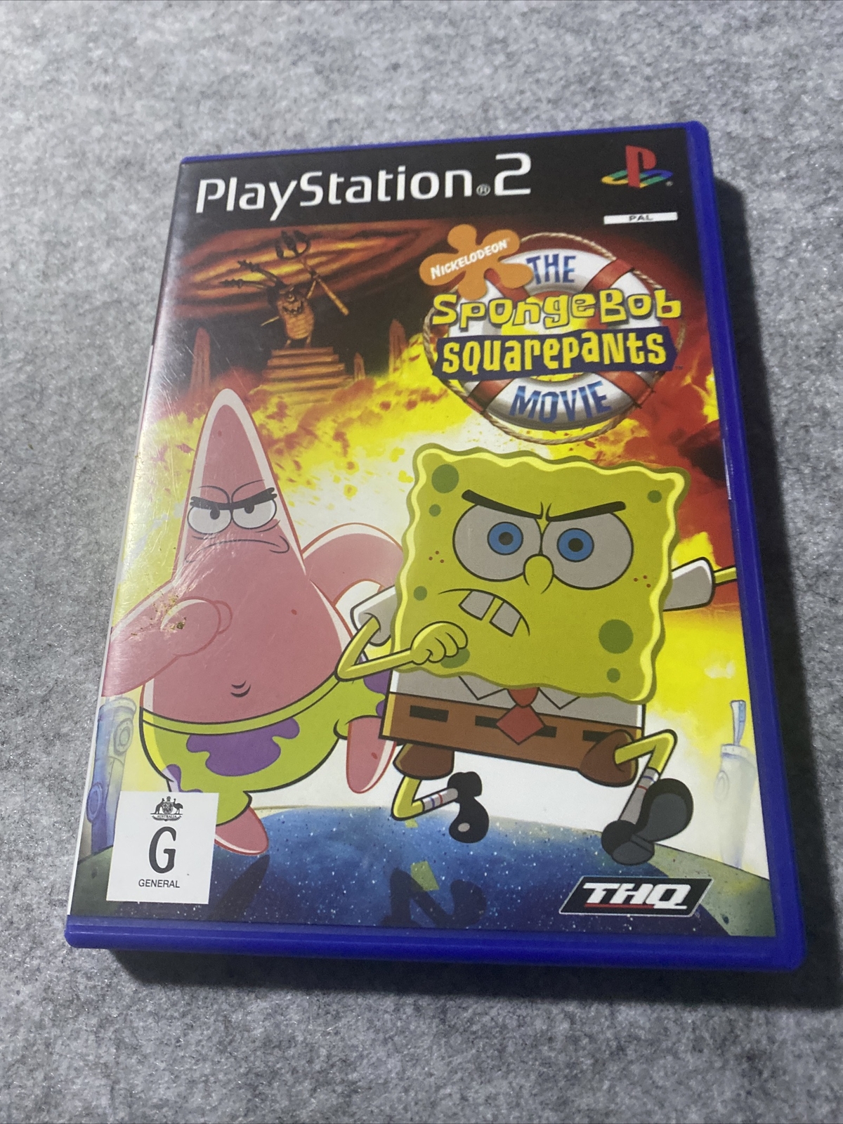 The SpongeBob SquarePants Movie PS2 PAL With Manual Playstation 2 Game ...