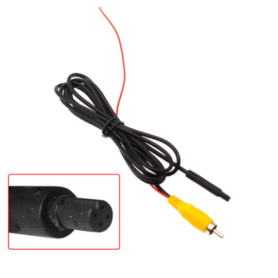 Car Female 4-Pin To RCA Male CVBS Adapter Wire Cable For Rearview ...