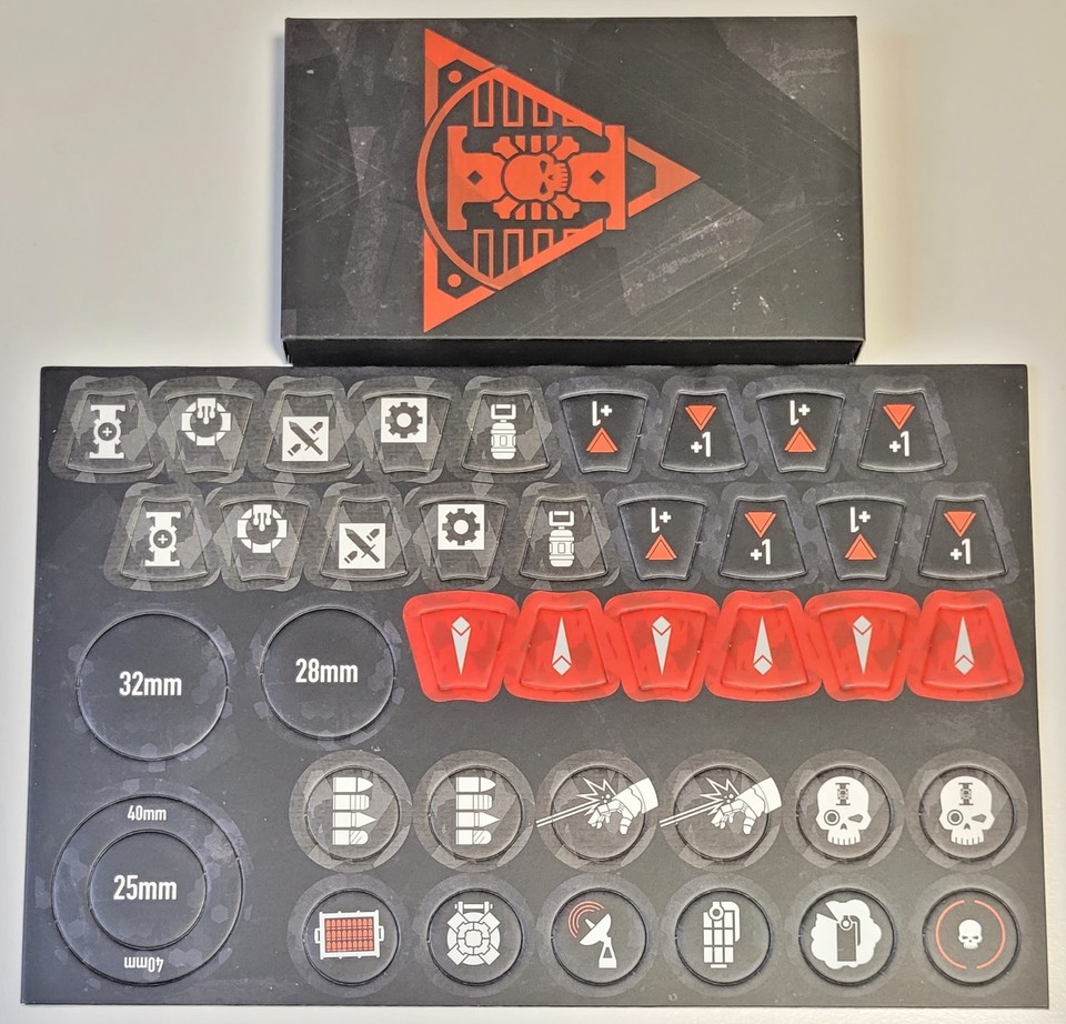 5x DEATHWATCH Kill Team +TOKENS & CARDS Tomb World *New* Warhammer 40k ...