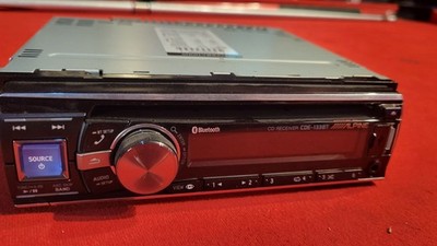 Alpine Cde- 133bt Car In Dash CD Player Single DIN | eBay