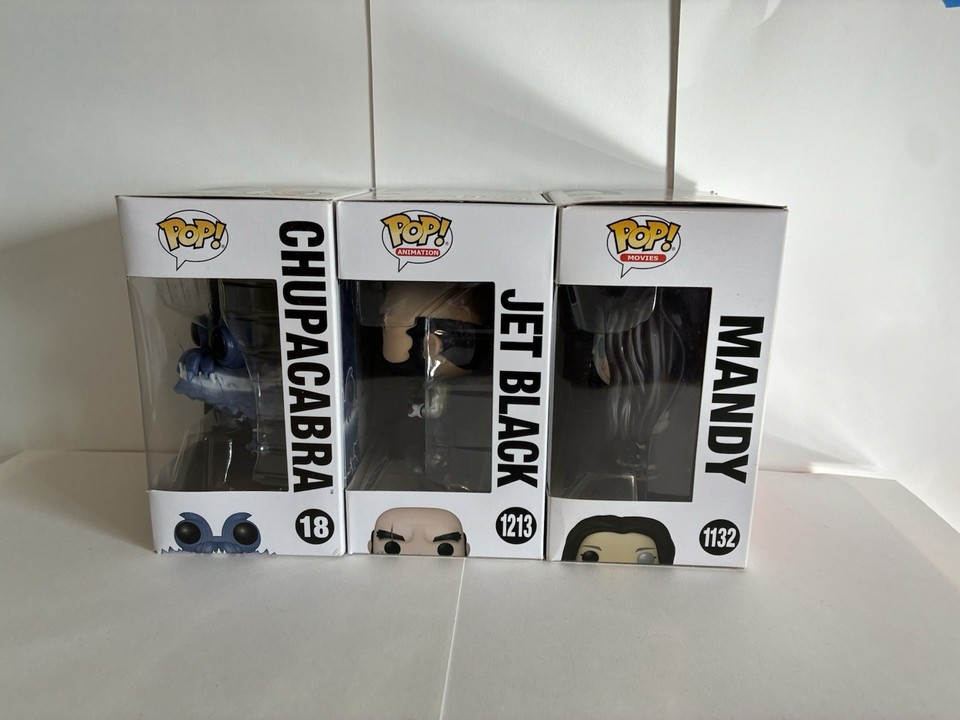 Funko Pop! Jet Black 1213 & Mandy 1132 & Crimes Of Grindelwald ...
