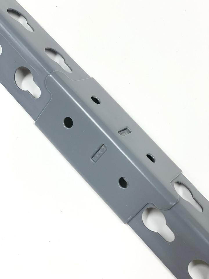 Edsal Muscle Rack Shelving Post Coupling Coupler Connector 4-Pack GRAY ...