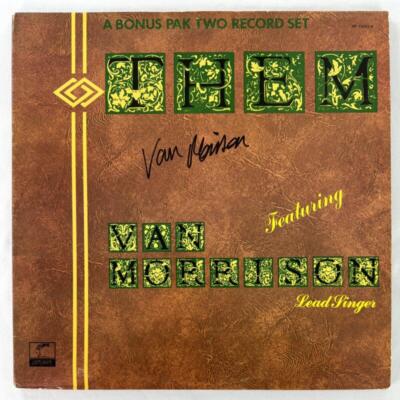 Van Morrison Signed Autograph Album Vinyl Record LP - Them w/ Beckett ...