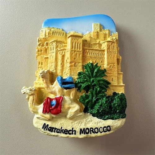 Marrakech, Morocco Handmade Tourist Souvenir Craft 3D Resin ...