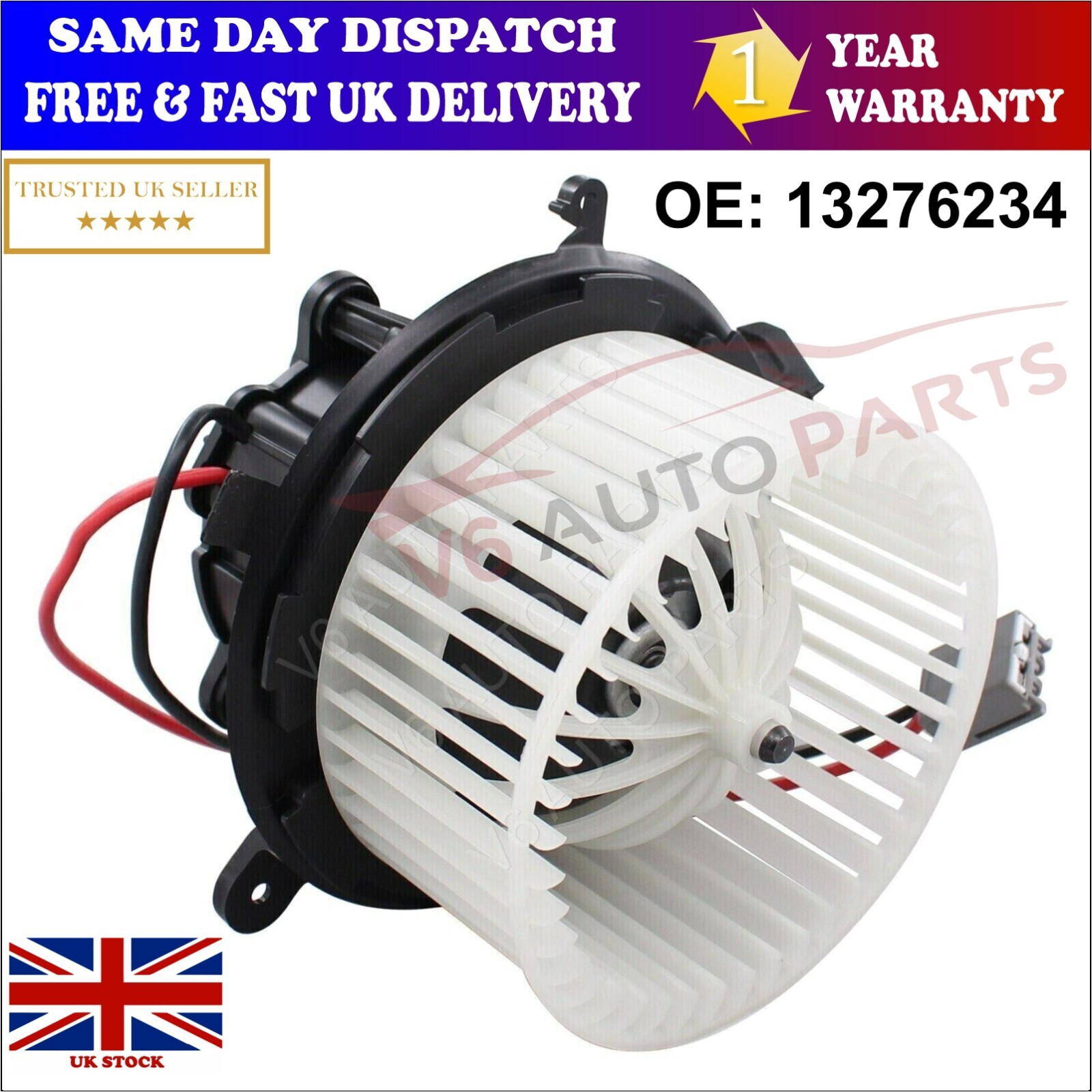 Heater Blower Motor Fan For Opel Astra J Vauxhall Astra MK6 Zafira MK3 ...