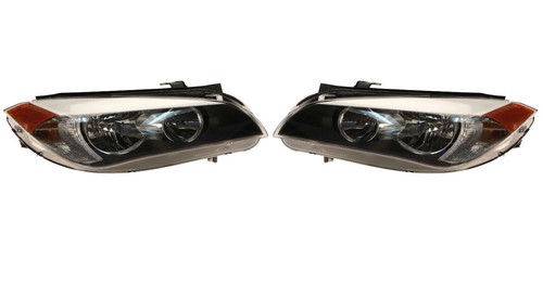 Pair Set of 2 Valeo Halogen Headlight Headlamps Assembly for BMW E84 X1 ...