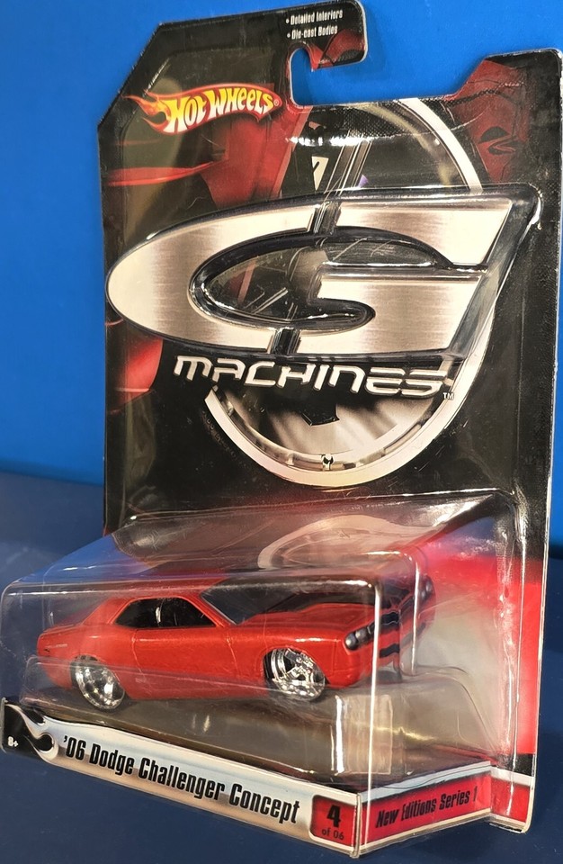 HOT WHEELS G Machines '06 Dodge Challenger Concept HEMI 6.1 New ...