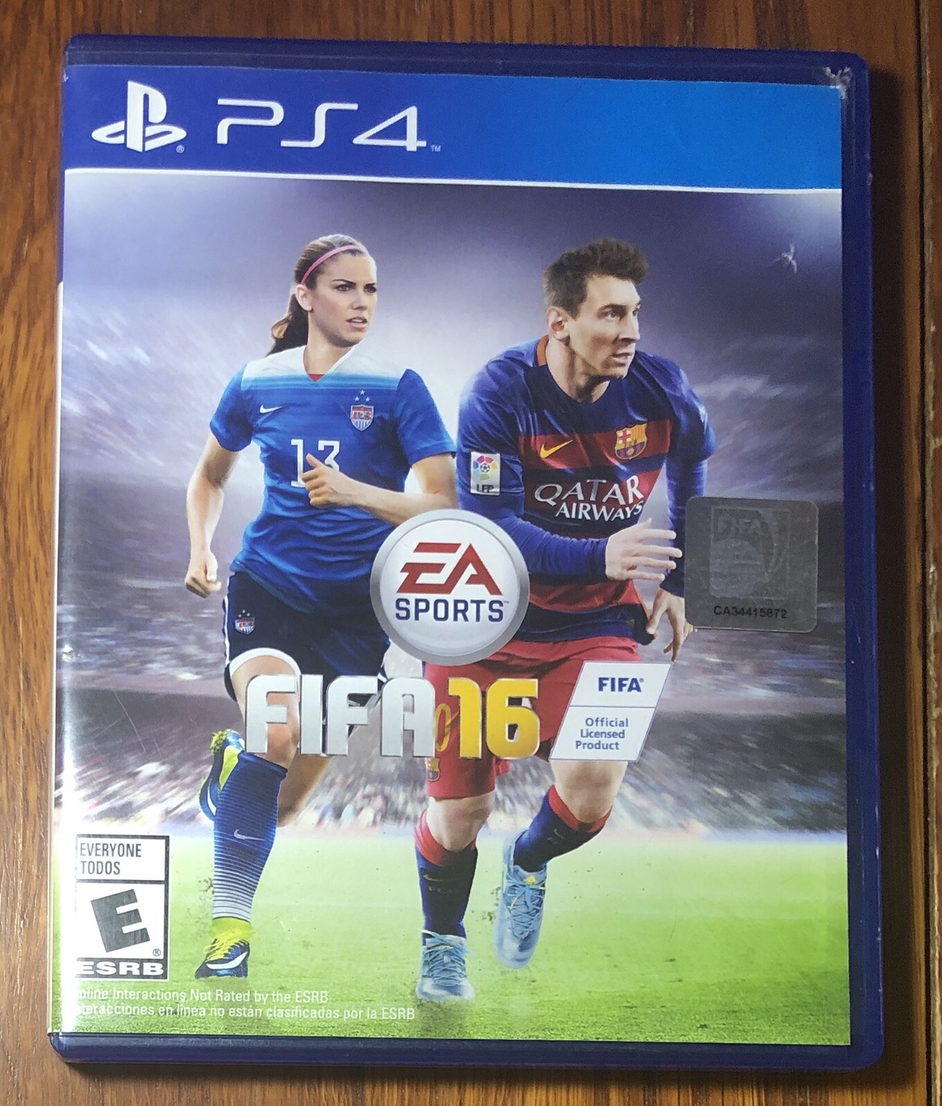 PLAYSTATION 4 PS4 GAME FIFA SOCCER 2016 EXCELLENT!!!! 14633734546| eBay