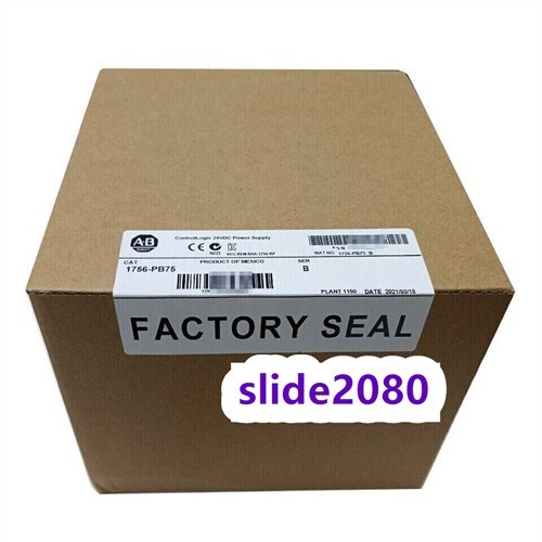 New Factory Sealed AB 1756-PB75 / B ControlLogix 24V DC Power Supply | eBay
