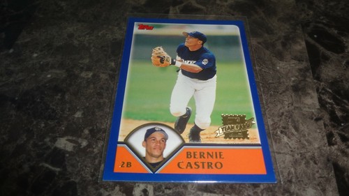 2002 TOPPS # 303 BERNIE CASTRO BASEBALL CARD | eBay