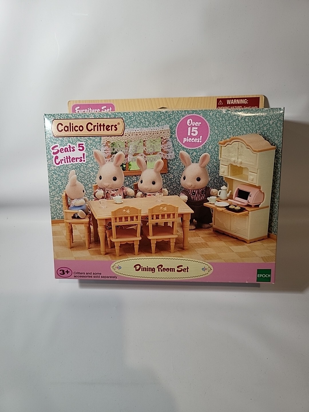 CALICO CRITTERS #CC1809 Dining Room Set - New Factory Sealed ...