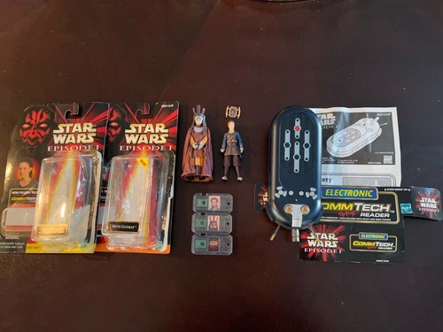 Hasbro Star Wars Commtech Reader with Chips and Padme Nute Gunray ...