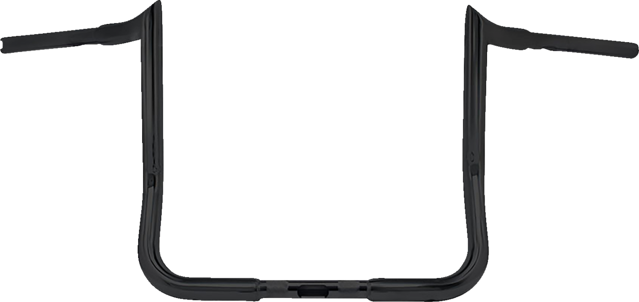 Paul Yaffe 1 1/4" Monkey Bagger 10" Rise Black Handlebar 4 Harley 99-23 ...