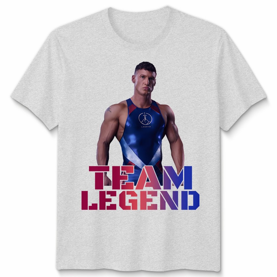 Team Legend Mens T-Shirt Gladiators TV Game Show Sports Action Women ...