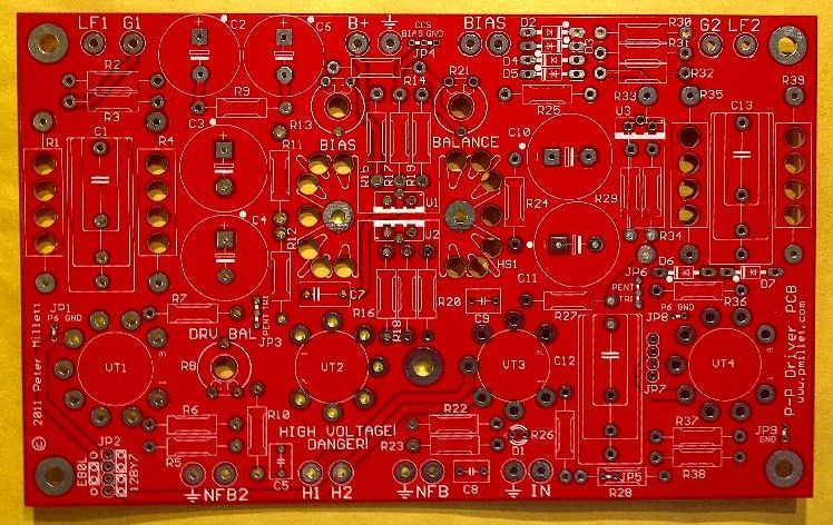 DIY PCB - Push-pull tube amp driver PCB | eBay