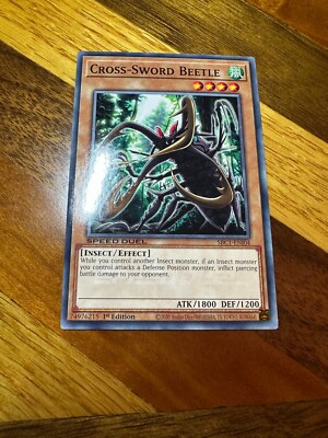 Cross-Sword Beetle SBC1-ENI04 1st Edition Common LP + BONUS | eBay