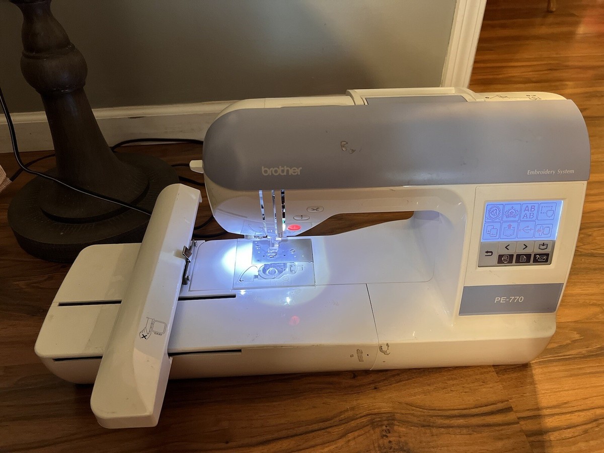 Alaska Embroidery Design Pe770 Brother PE770 Embroidery Machine Review