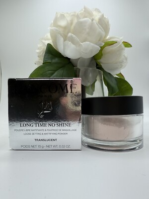 Lancome LONG TIME NO SHINE Loose Setting & Mattifying Powder ...
