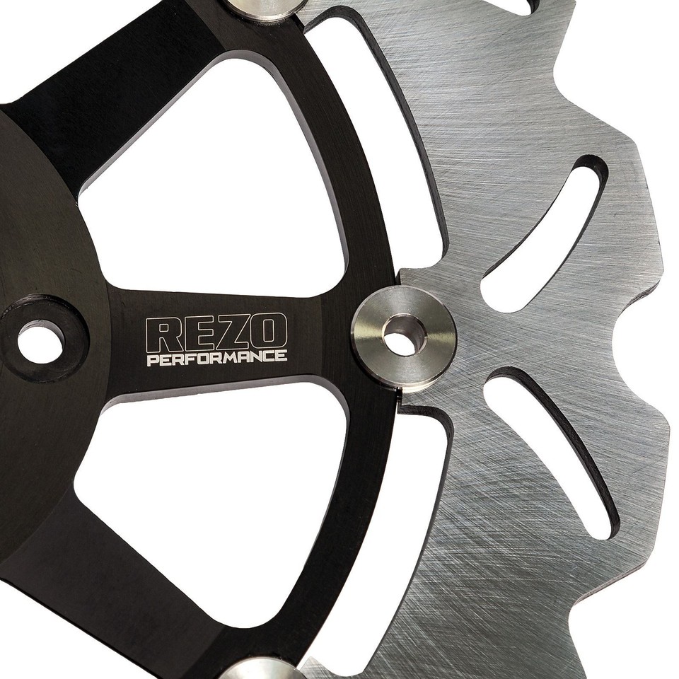 Rezo Wavy Front Brake Rotor Discs Pair for Suzuki GSF 600 N Bandit 95 ...