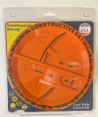 Constructive Eating Construction Plate for Toddlers, Infants, Babies ...