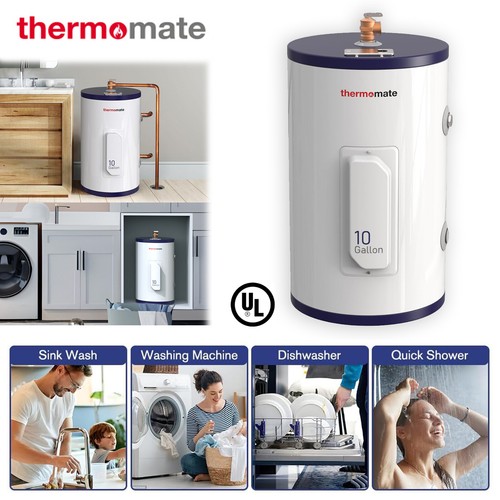 Thermomate Tank Water Heater System Electric 10 Gallon 1500W Instant ...