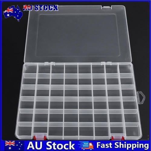 Transparent PP Plastic Fishing Lure Storage Box Containers Fishing ...