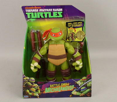 Tmnt Battle Shell Michelangelo Teenage Mutant Ninja Turtles Action