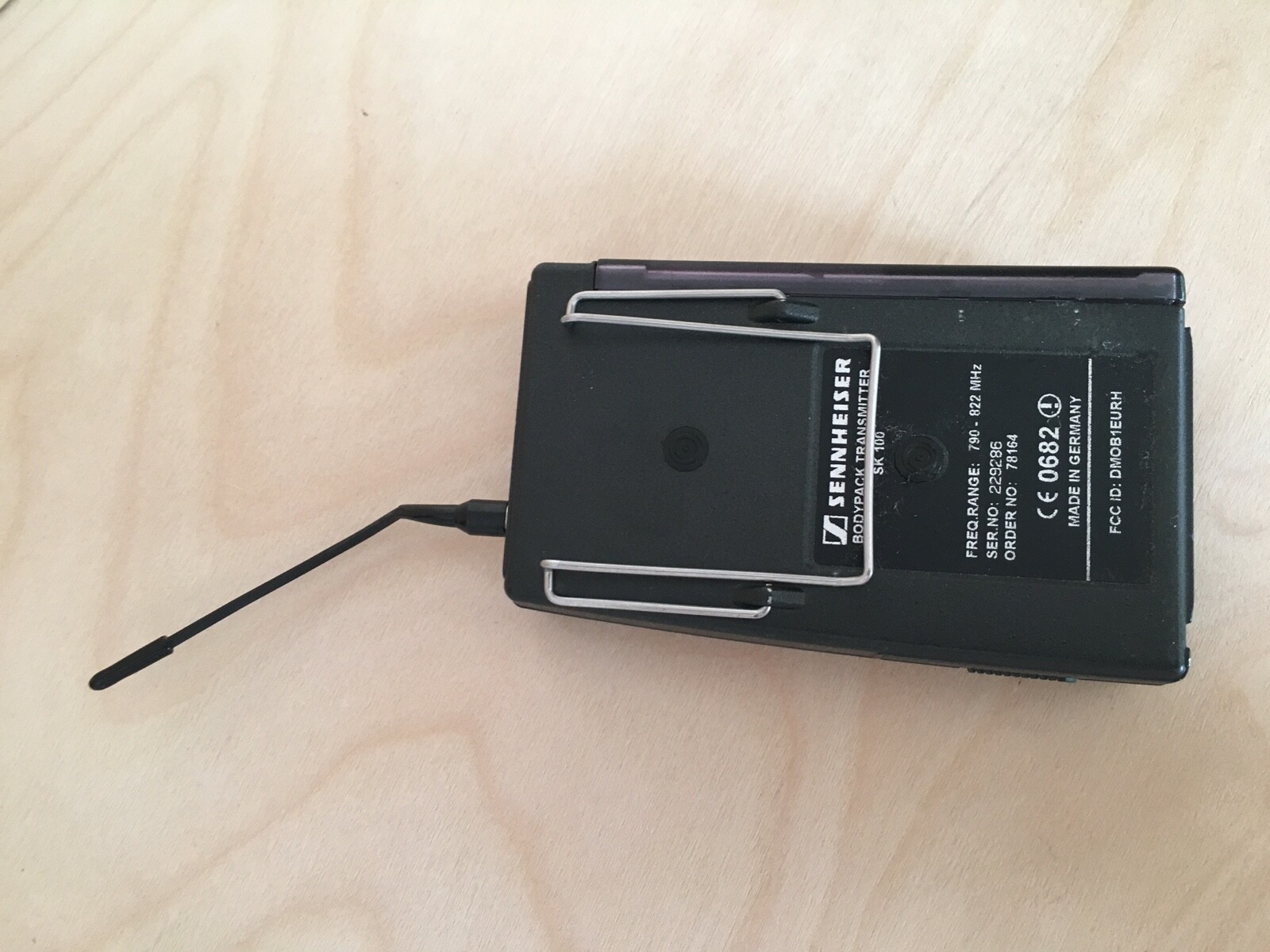 Sennheiser ew100 G1 D, inkl. Taschensender #D059 | eBay.de