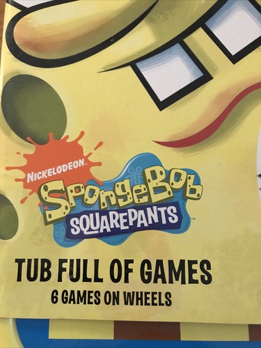 New Spongebob Games Checkers Bingo Tic Tac Toe Go Fish Crazy 8 Dominoes ...