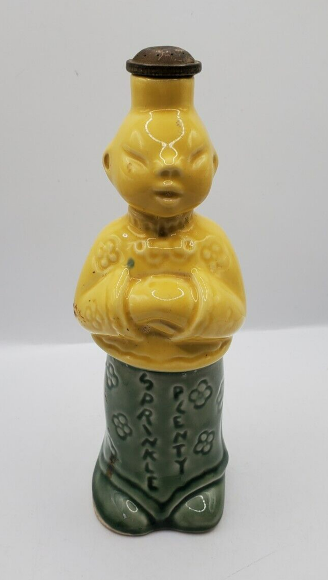 Vintage Sprinkle Plenty Asian Man Laundry Sprinkler Bottle Figurine | eBay