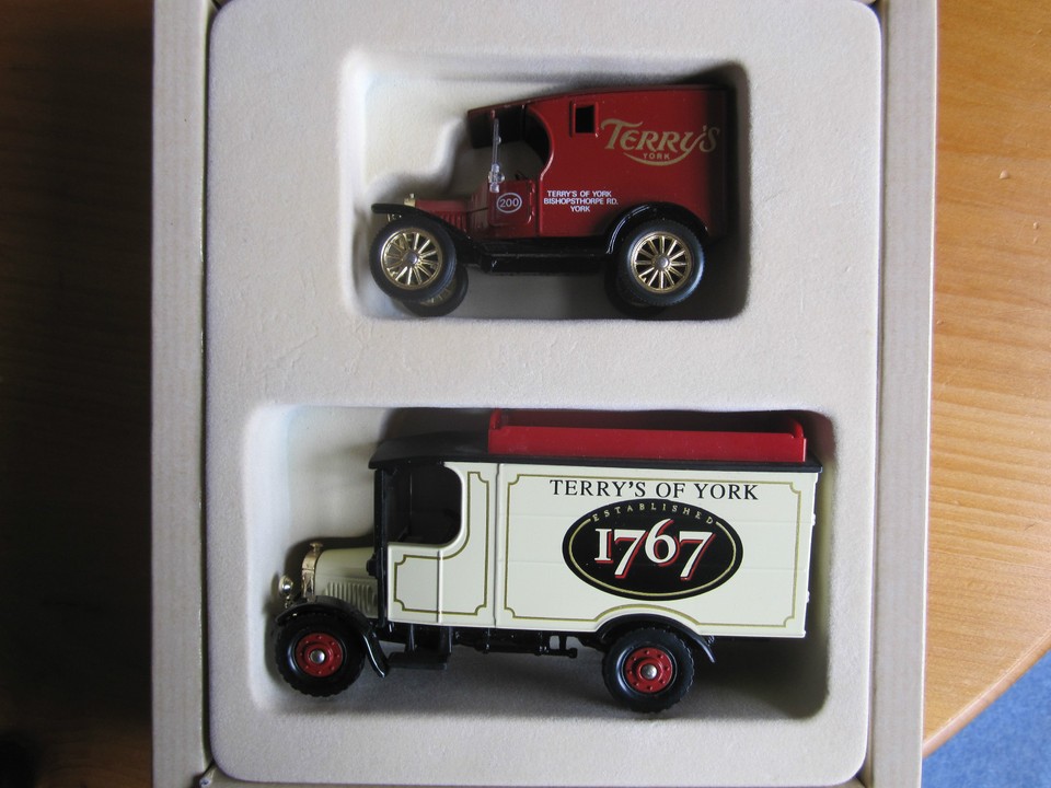 Corgi Thornycroft Van & Model T Van Terry's of York Yorkshire LTD ...